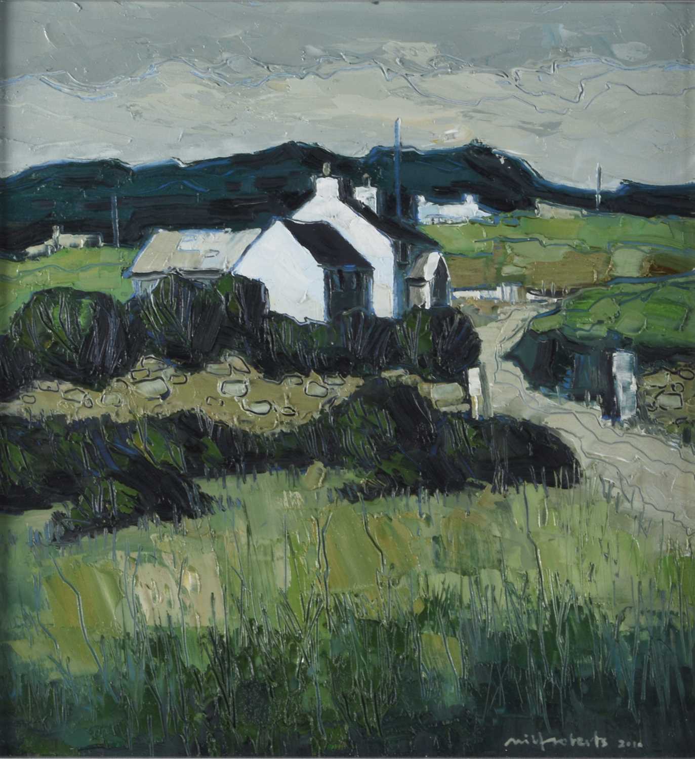 Lot 37 - Wilf Roberts (Welsh 1941-2016) Ty n-y Ardd